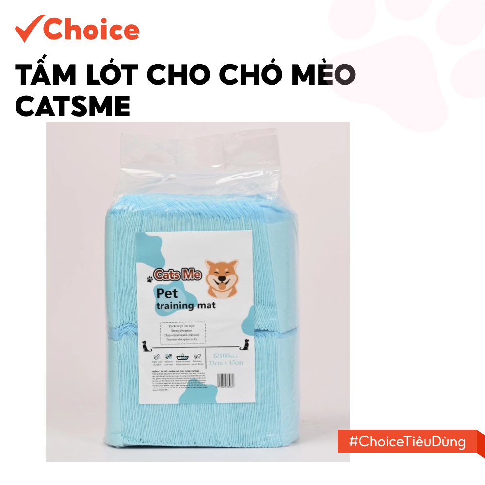 [Choice] Tấm Lót cho chó mèo Catsme JT36-785683 than hoạt tính/JT35 ...