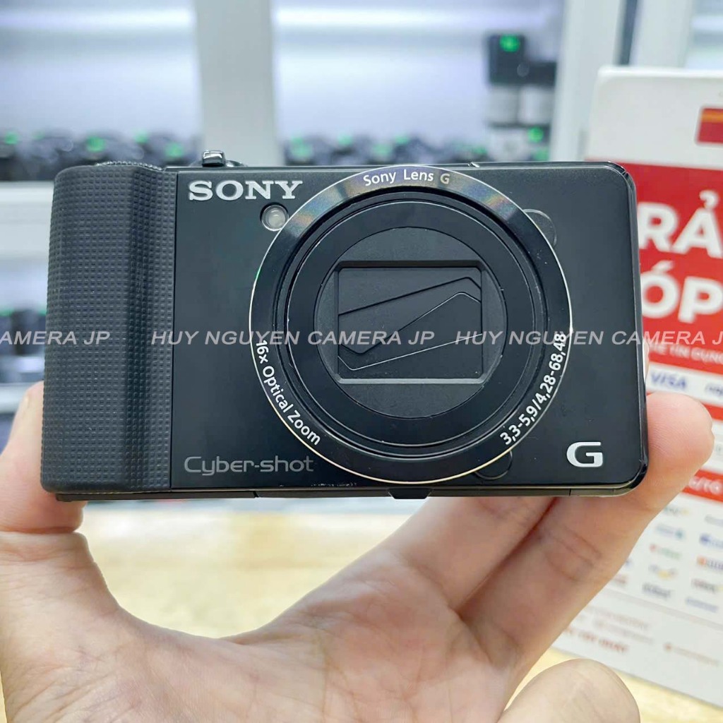 MÁY ẢNH SONY HX9 V, TIẾNG VIỆT, 16 Megapixel, Zoom 16x .Sony Cyber-shot ...