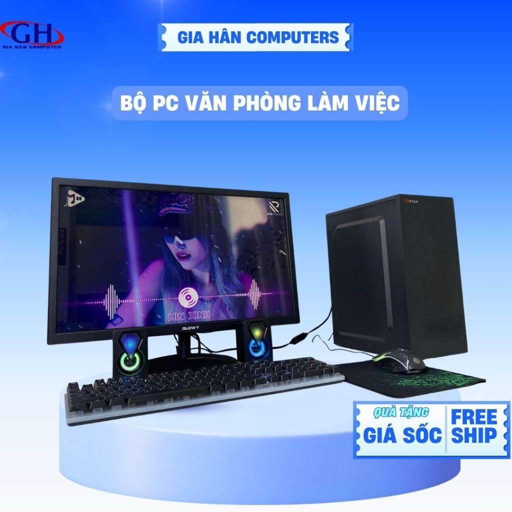 Bộ Máy Tính Văn Phòng Mới Cài Sẵn Win Và Ứng Dụng Cơ Bản - An Phát ...