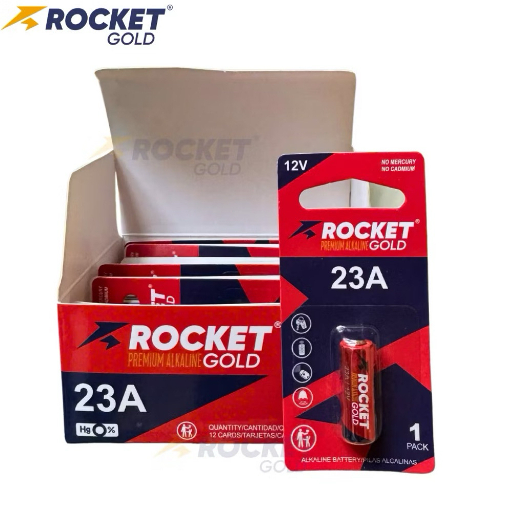 Pin A23 A27 vỉ 1 viên cao cấp 12V của Rocket dùng cho remote điều khiển ...