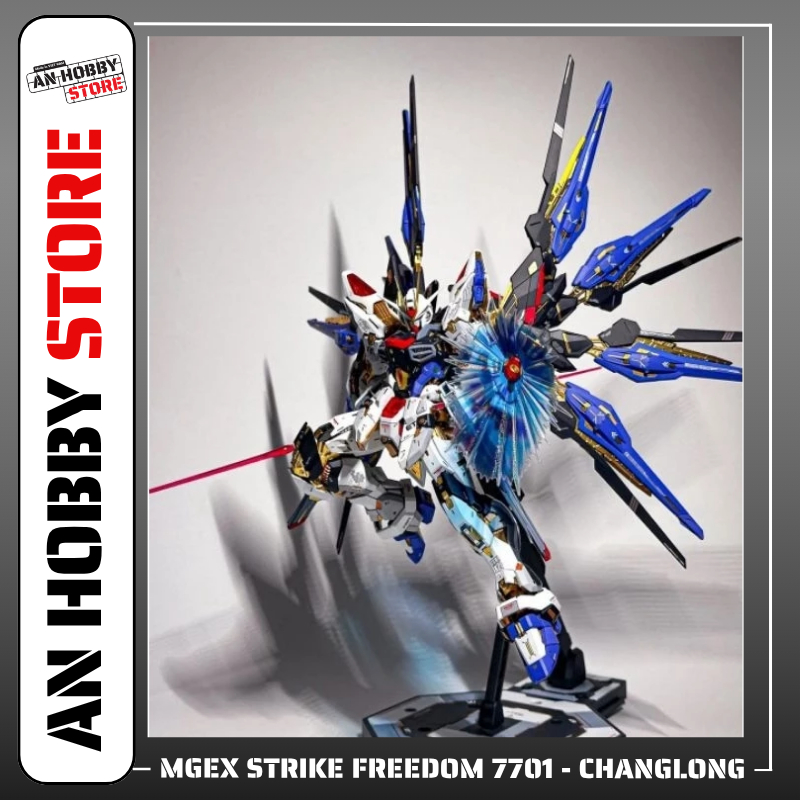 [HÀNG SẴN] MÔ HÌNH LẮP RÁP MGEX Strike Freedom ChangLong 1/100 7701 ...