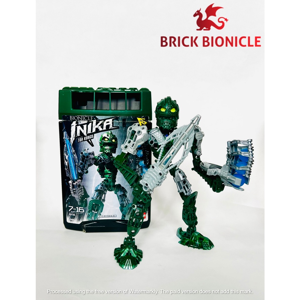 VINTAGE BIONICLE - ĐỒ CHƠI LẮP RÁP BIONICLE - 8731 Inika Toa Kongu ...