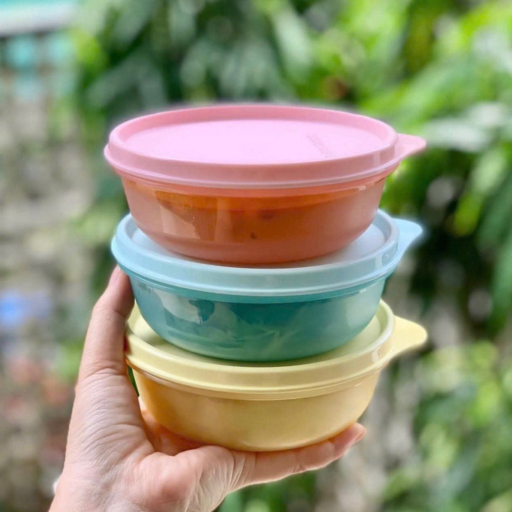 Bộ hộp bảo quản thực phẩm Tupperware Junior Modular Bowl 300ml (3 hộp ...