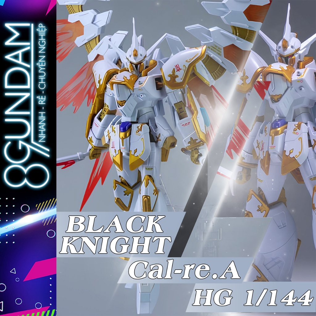 [CÓ SẴN] Mô Hình Lắp Ráp HG Black Knight Squad Cal-re.A Fighter (tặng ...