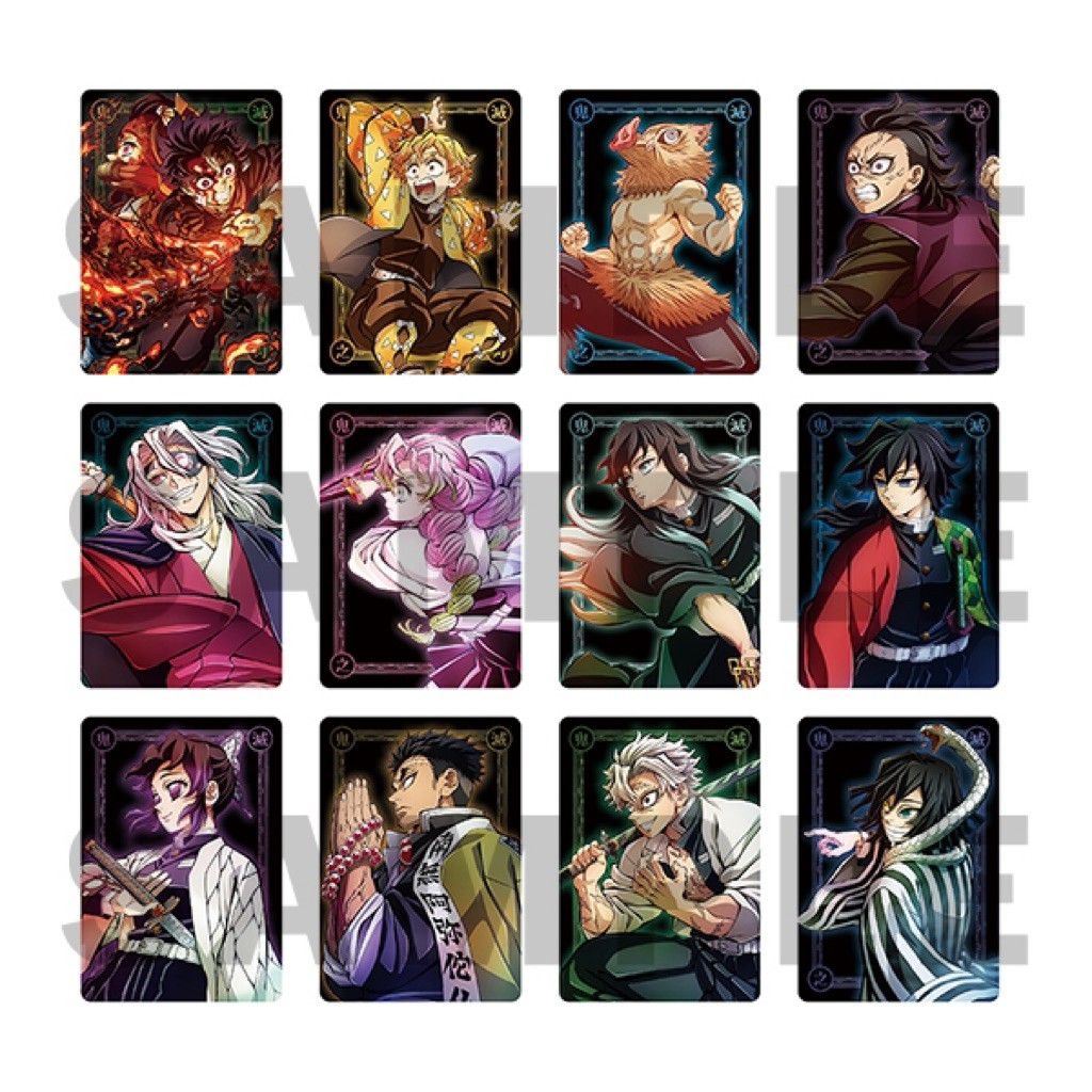 [OFF] Card nhựa cứng Kimetsu no Yaiba Hashira Traning World Tour Key ...