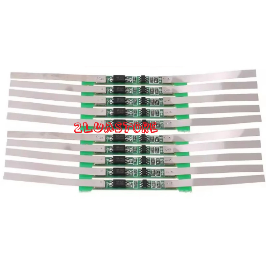 Combo 10 Mạch sạc và bảo vệ pin 18650 1S 3.7V 2A - 1 MOSFET hàn kẽm sẵn ...