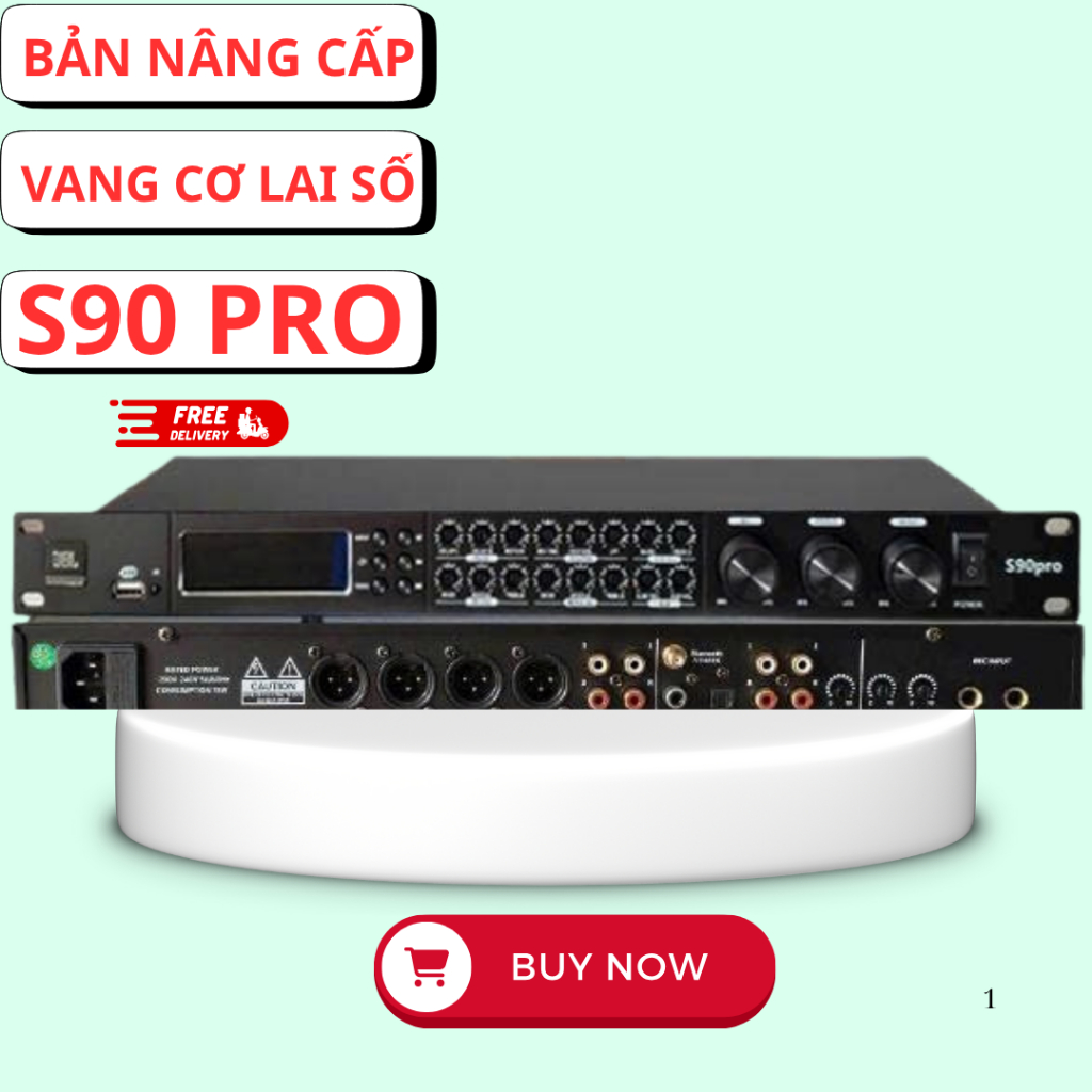 Vang Cơ Lai Số Karaoke JB S90 PRO Reverb Siêu Sáng,Echo Reverb Bay Bổng ...