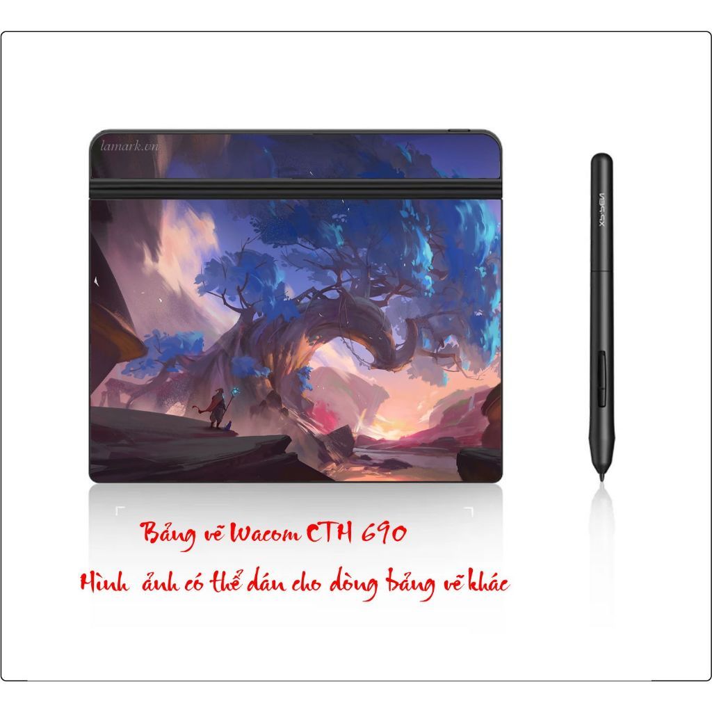 Skin bảng vẽ Wacom (CTL 472, 672, 480, 680, 4100, 6100, CTH 480, 680 ...