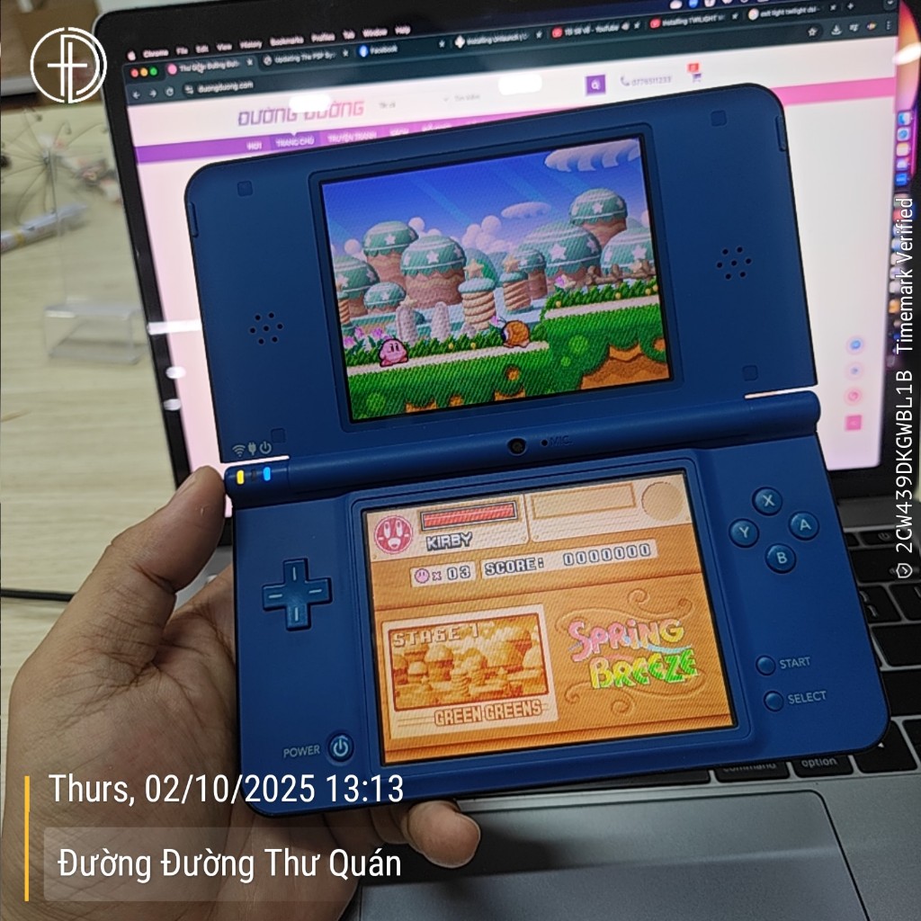 Nintendo DSi XL (DSi) [Máy zin nguyên bản - 99% - Đọc kỹ trong phần mô ...