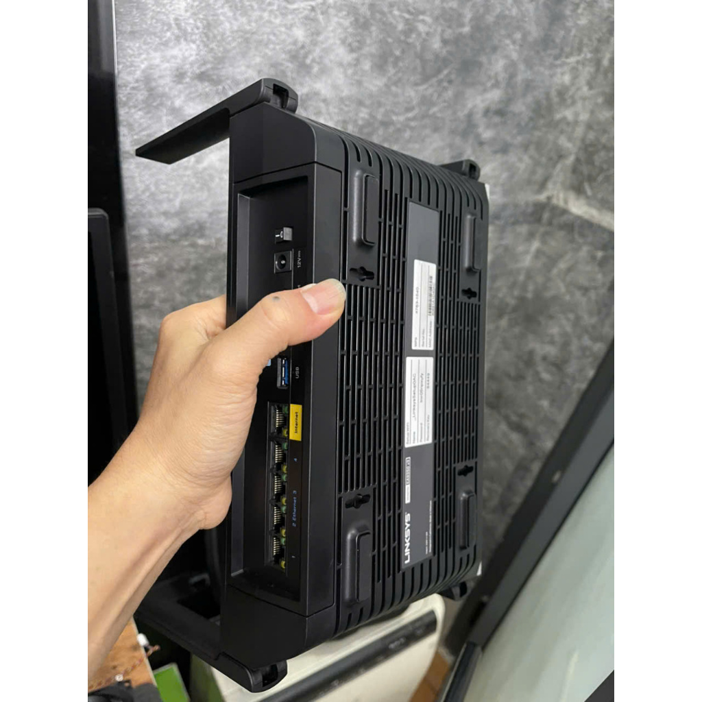 Bộ phát WIFI 6 LINKSYS EA9350, CHIP LÕI TỨ, RAM 512 xuyên tường ( Qua ...
