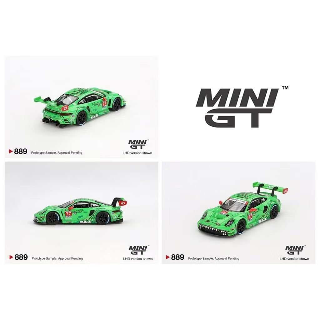 Xe mô hình Porsche 911 GT3 Rexy - Mini GT & Star Race - 1:64 - Elite ...