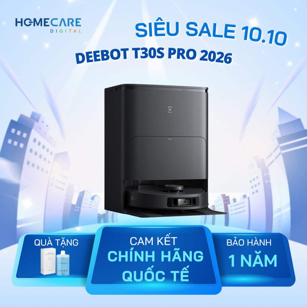 Deebot T30S Pro 2026 - Hàng Chính Hãng | Shopee Việt Nam