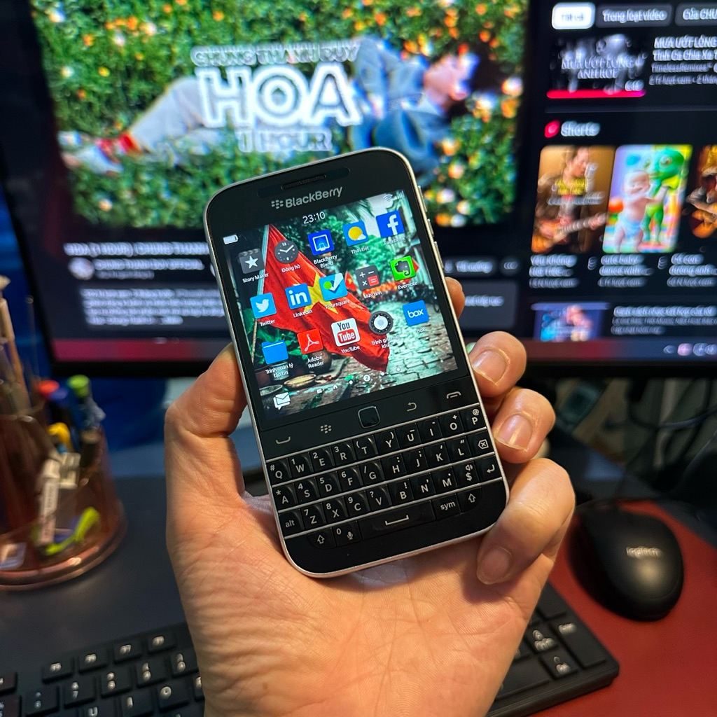 Điện Thoại Blackberry Q20 Classic NoCam ( Không Camera ) | Shopee Việt Nam