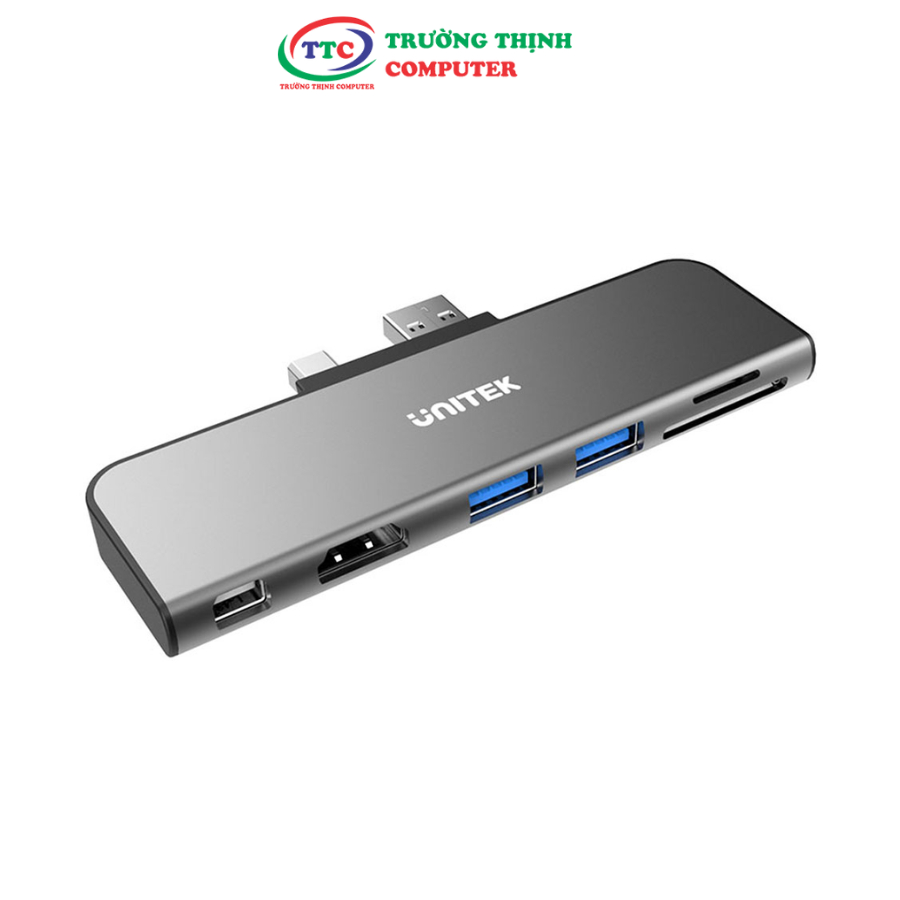 DOCK SURFACE PRO 2 USB 3.1 + HDMI + MINI DP + TF + SD UNITEK (D1021A ...