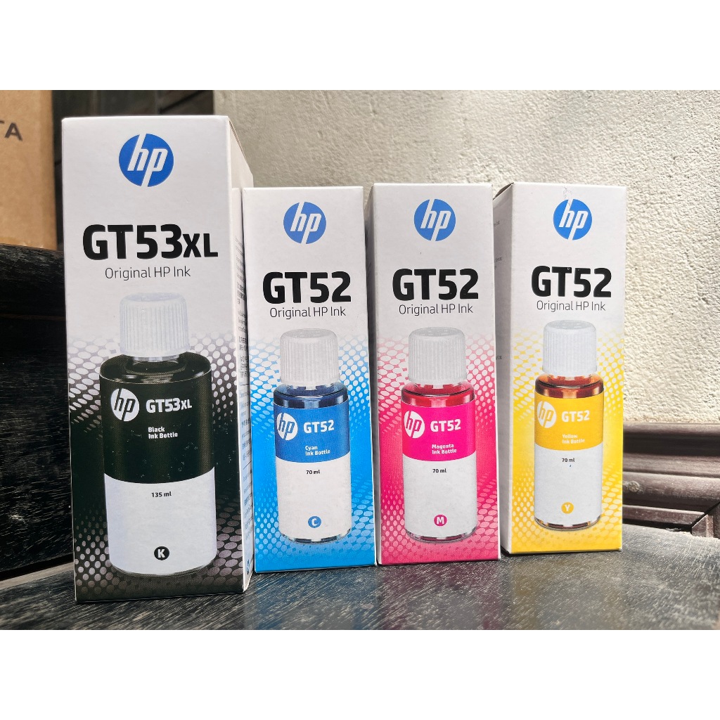 Mực HP GT53, GT52 Cam Kết Chính Hãng dành cho máy in HP GT 5810, 5820 ...