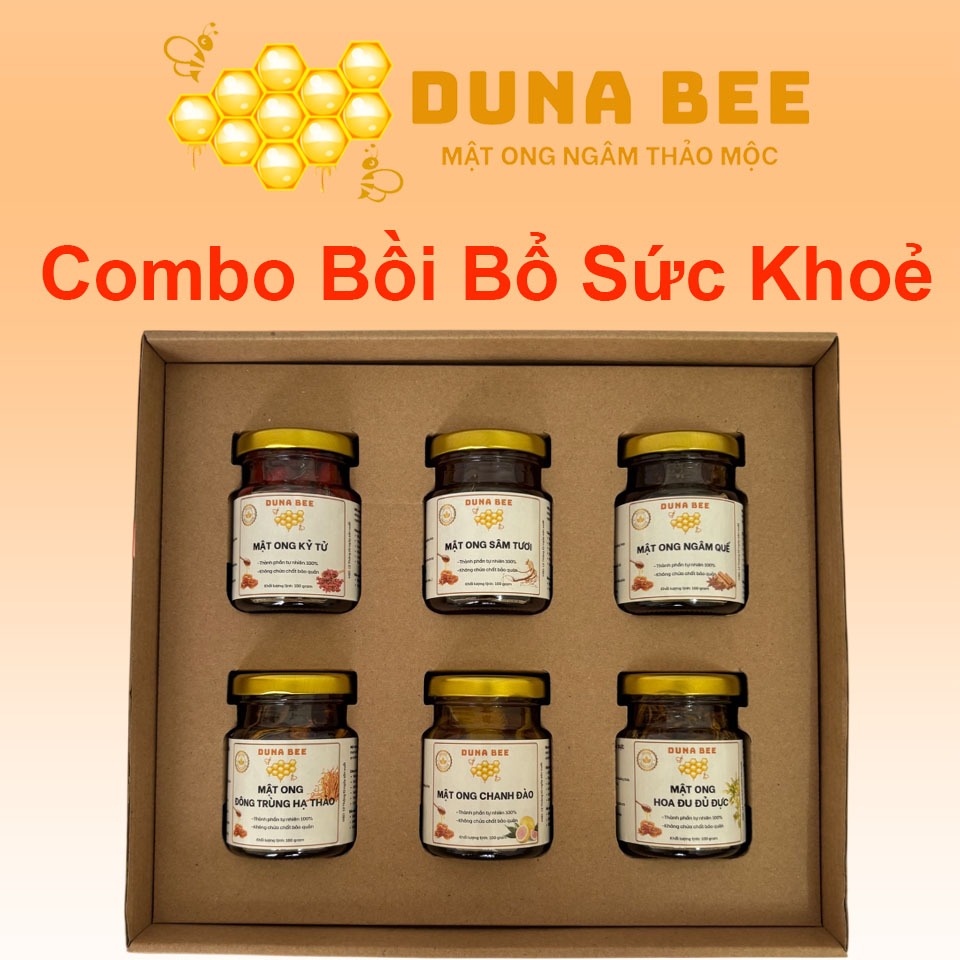 Combo Bồi Bổ Sức Khoẻ | Duna Bee – Mật ong ngâm Thảo Mộc - Mật ong ...