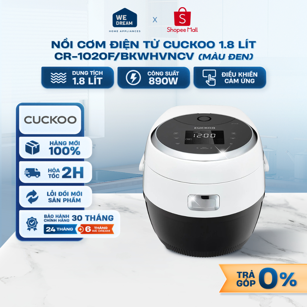 CR-1020F - Nồi Cơm Điện Tử Cuckoo 1.8L Lít CR-1020F - Hàng Chính Hãng ...