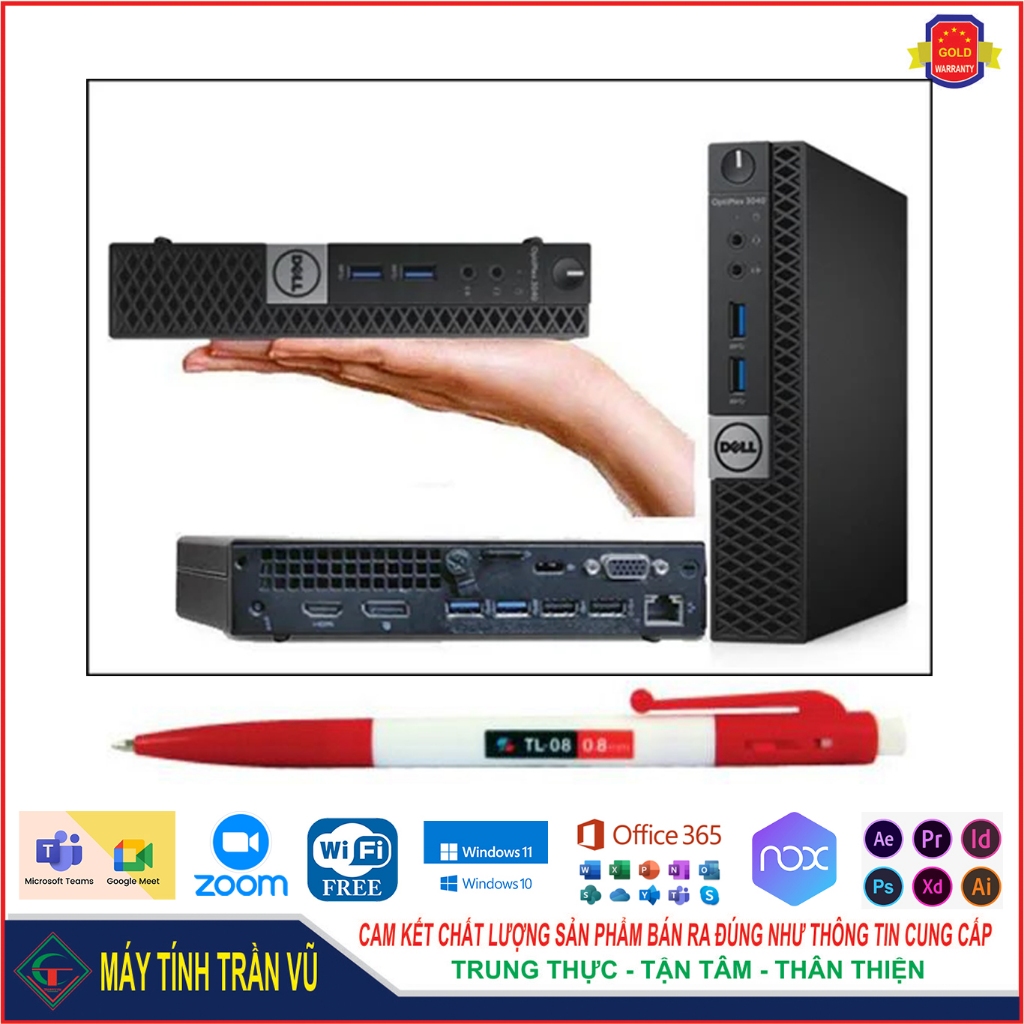 [GIẢM GIÁ] Máy tính Mini Dell Tiny siêu nhỏ cấu hình cao Made To.kyo ...