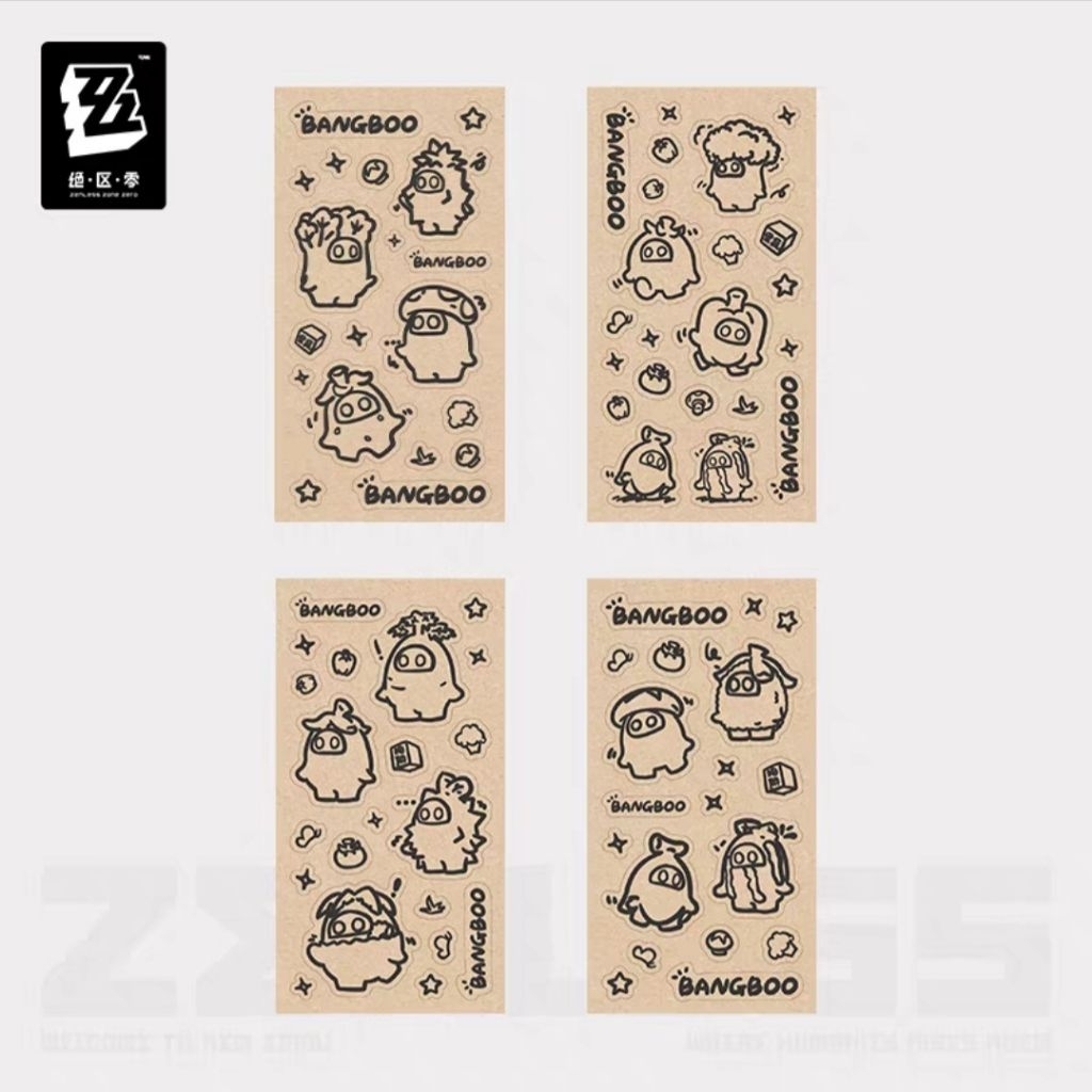 [miHoYo] Sticker bangboo rau củ Zenless Zone Zero ZZZ | Shopee Việt Nam