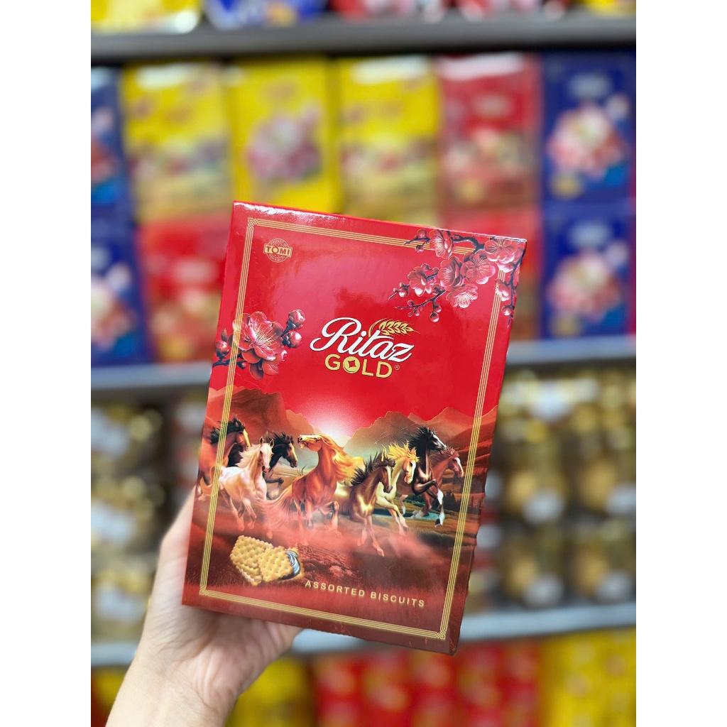 Bánh Quy Ritaz Gold Thập Cẩm Hộp Giấy 90g/ 105g/ 120g/ 240g Thơm Ngon ...