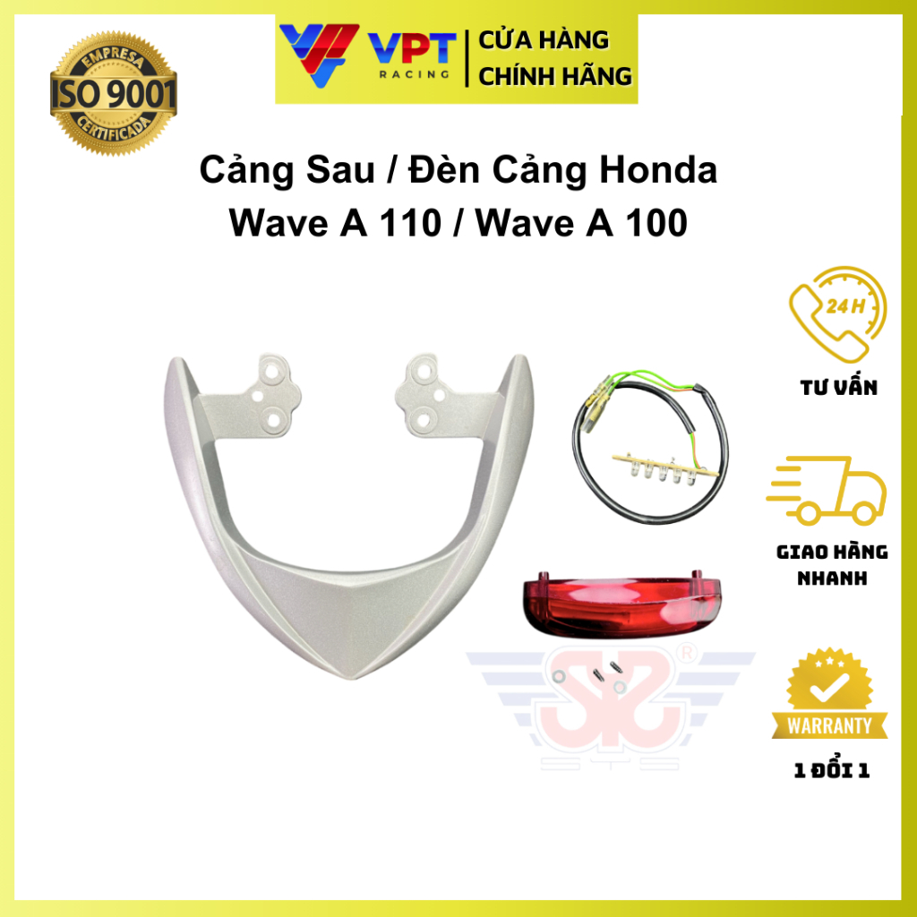 Cảng [Đèn] Wave RS 100 | Tay xách Wave RS100 bạc chính hãng SYS 1801-VW ...