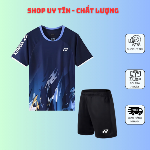 Bộ Quần Áo Cầu Lông Yonex Nam Nữ Mới - Quần Áo Cầu Lông Thoáng Khí Thấm ...