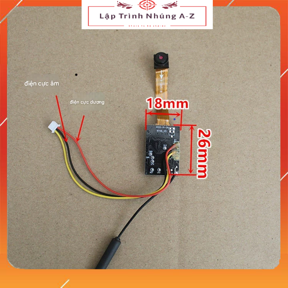 [Lập Trình Nhúng A-Z][159] Mạch Camera Truyền Hình Ảnh Wifi Cho Máy Bay ...