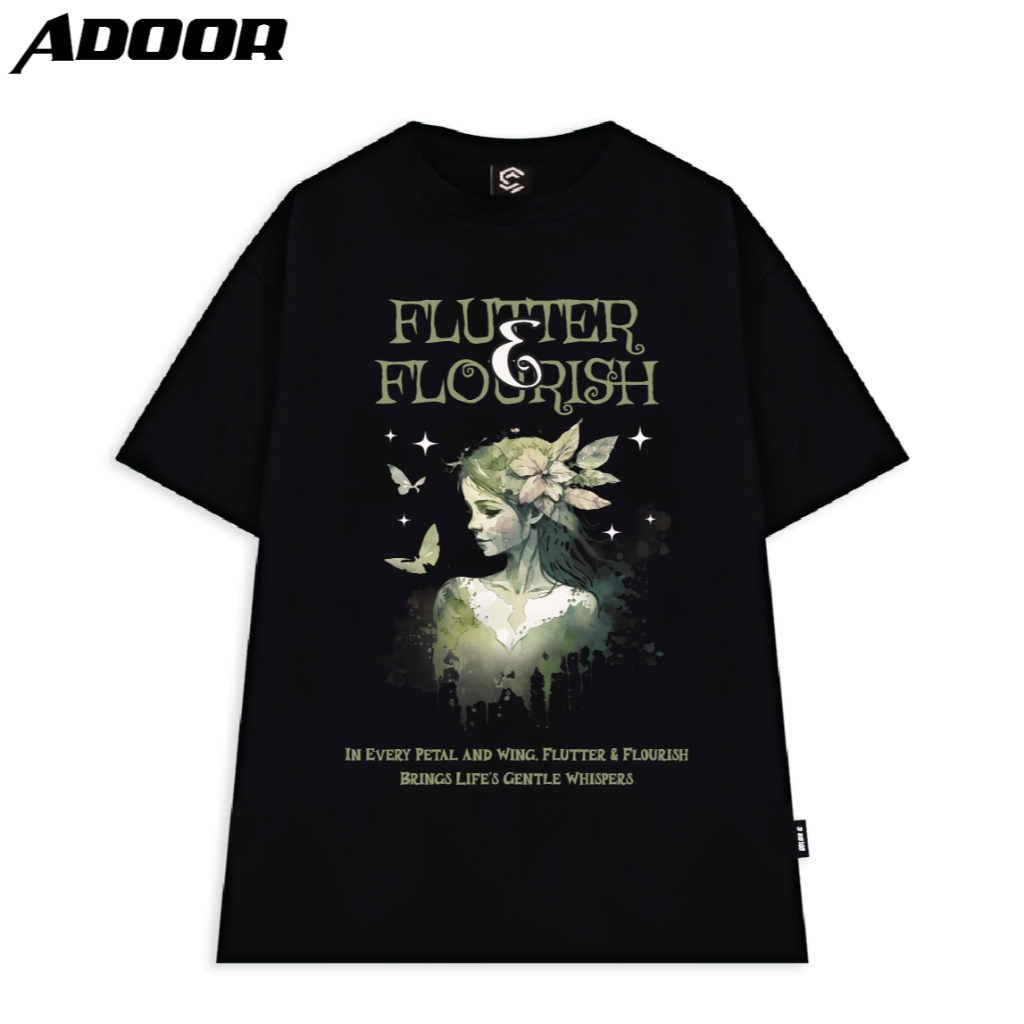 ADOOR - Áo thun Oversize, tay lỡ, 100% Cotton, định lượng 250gram ...