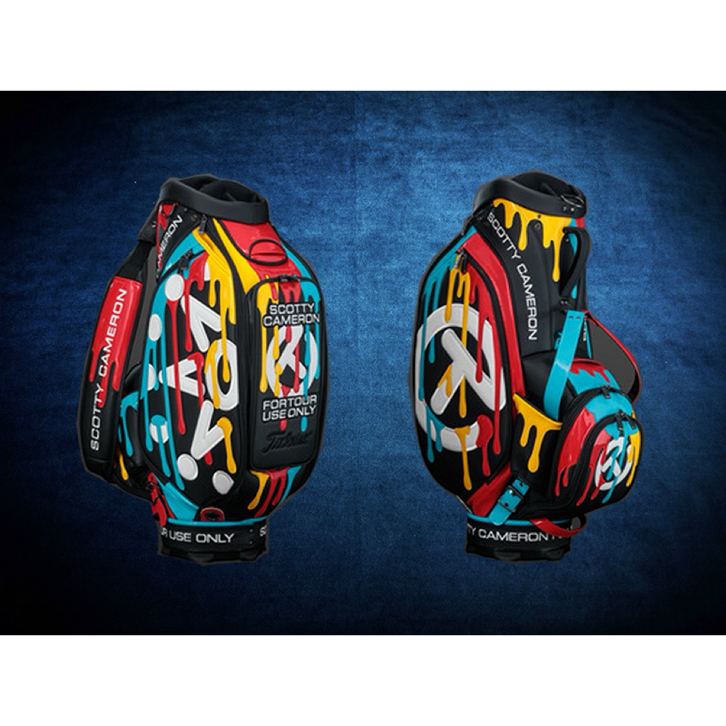 TÚI GẬY GOLF TITLEIST SCOTTY CAMERON 2025 PAINT DRIP TOUR BAG | Phiên ...