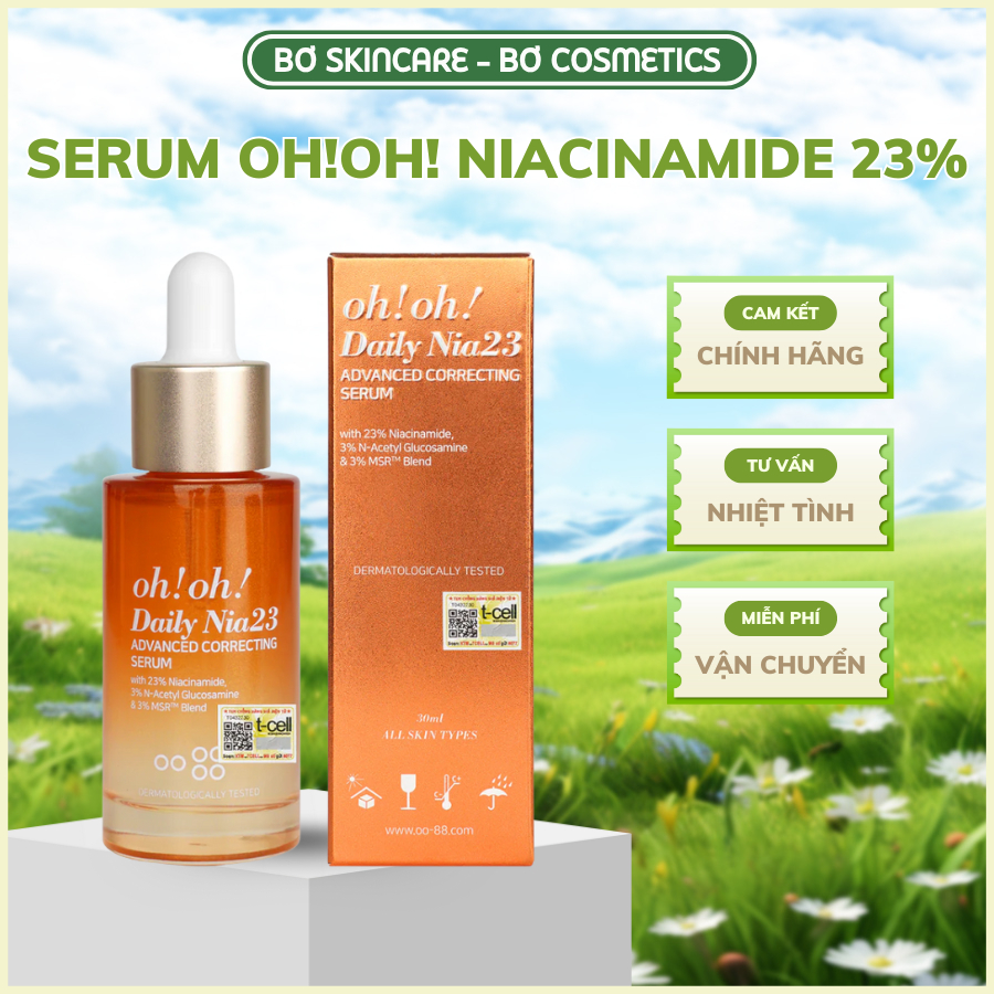 Tinh Chất oh!oh! Niacinamide 23% Daily Nia23 Advanced Correcting Serum ...