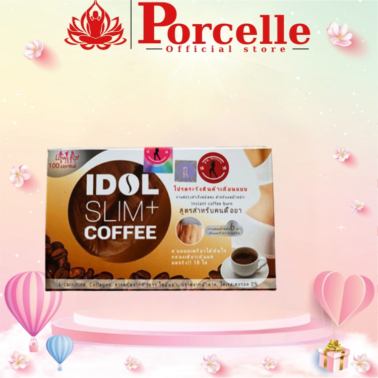 Cà Phê Giảm Cân Keto Idol Slim x2 Coffee Thái Lan chính hãng (Hộp 10 ...