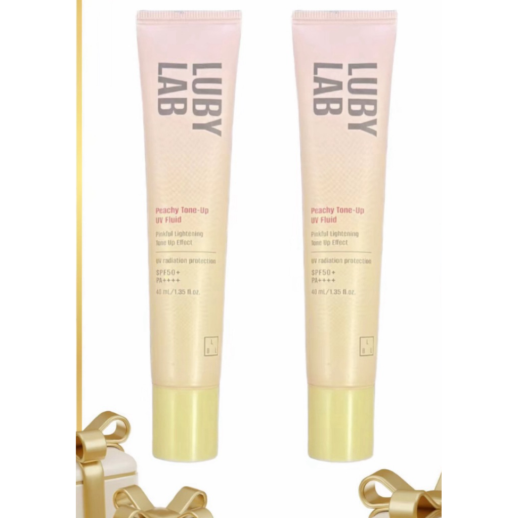 P215_Kem chống nắng nâng tông kiềm dầu phổ rộng Lubylab Peach Tone Up ...