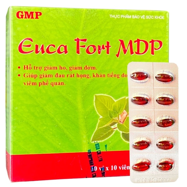 EUCA FORT MDP Giúp giảm ho đau họng | Shopee Việt Nam