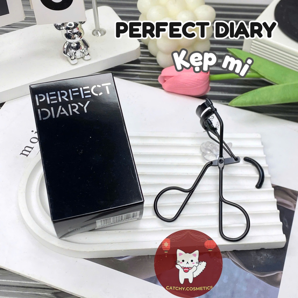[PERFECT DIARY] Kẹp Mi Perfect Diary Vỏ Đen Thép Không Gỉ, Kèm Đệm ...