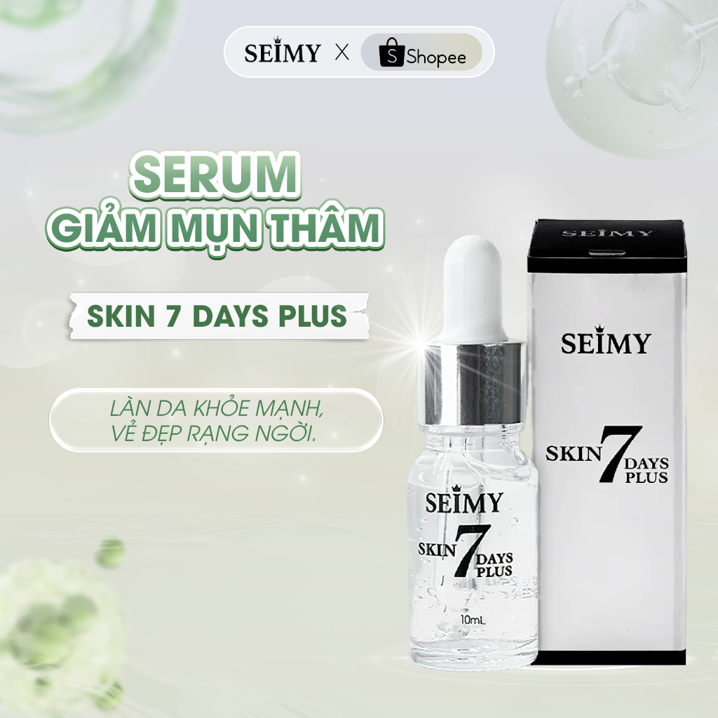 Serum giảm mụn thâm rỗ Seimy - Skin 7 Days - Công dụng 5 trong 1 hiệu ...