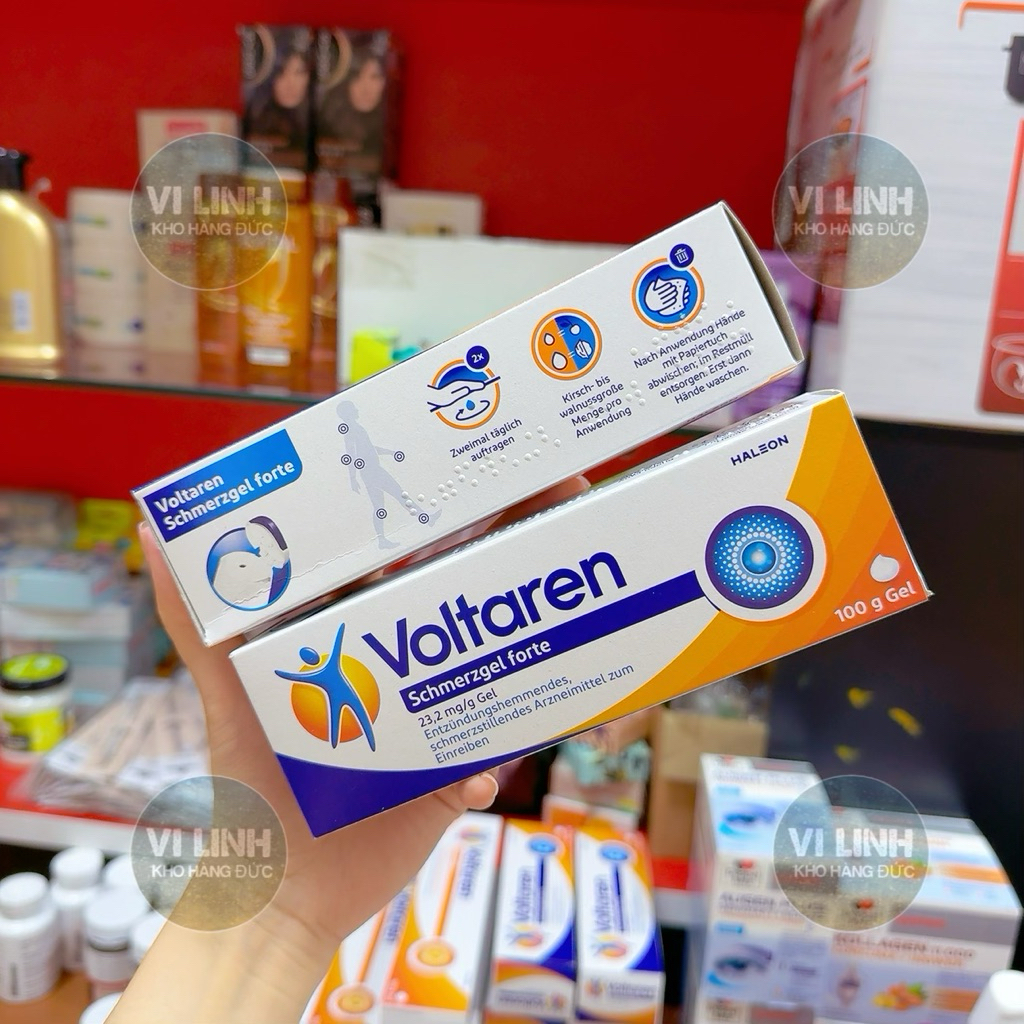 Gel xoa bóp giảm đau cơ khớp Voltaren Schemerzgel - Hàng nội địa Đức ...