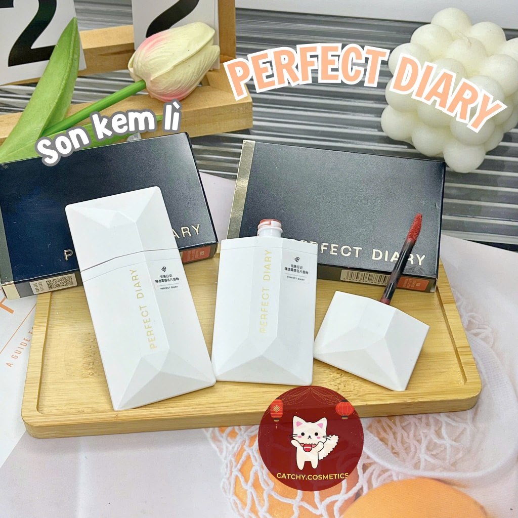 [PERFECT DIARY] Son Kem Velvet PERFECT DIARY Vỏ Trắng, Business Card ...