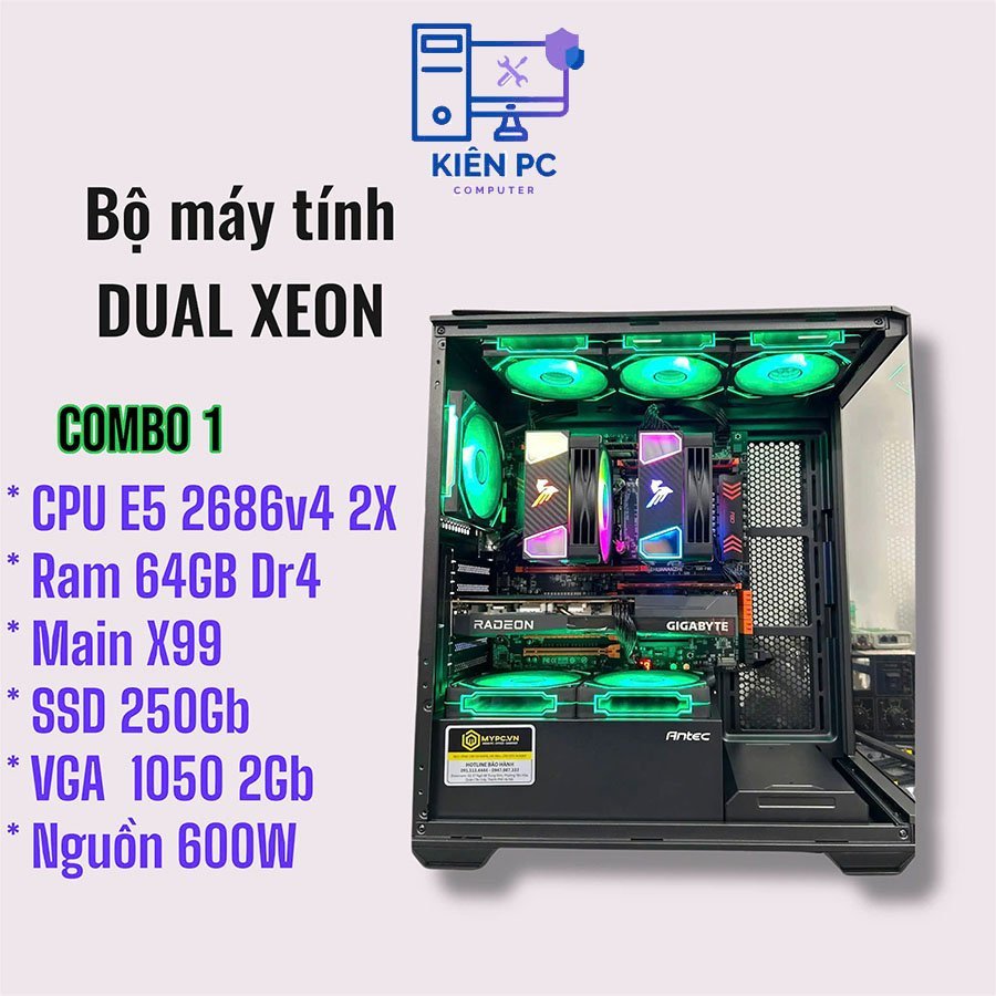 BỘ PC WORKSTATION DUAL XEON E5 2686v4 2X, RAM 64Gb | Shopee Việt Nam