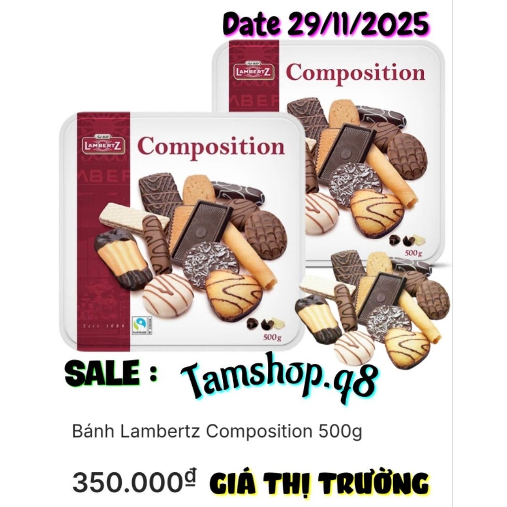 BÁNH QUY CAO CẤP LAMBERTZ COMPOSITION (HỘP THIẾC 𝟱𝟬𝟬𝗚) - NHẬP KHẨU ĐỨC | Shopee Việt Nam