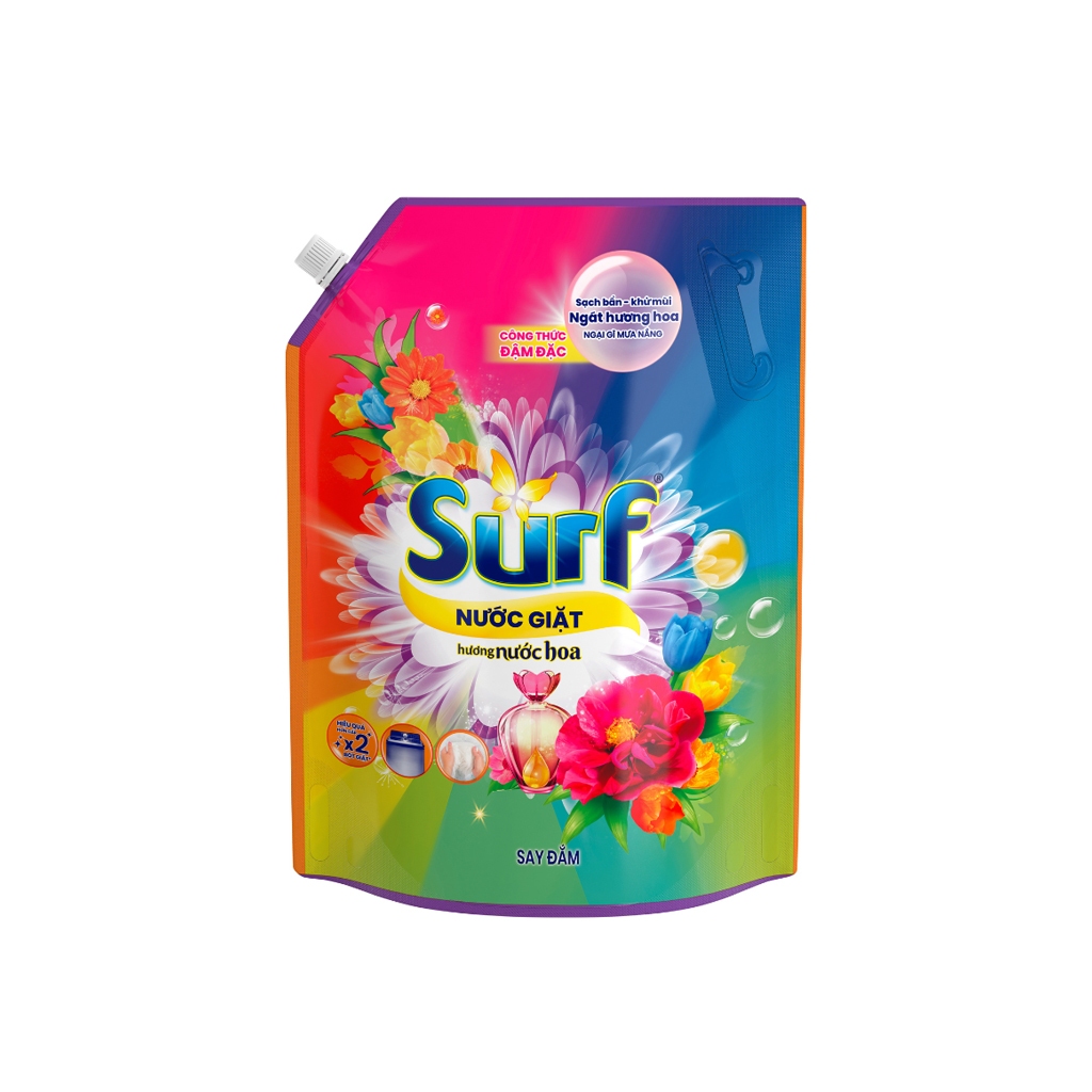 Nước giặt Surf hương nước hoa say đắm túi 3.1kg | Shopee Việt Nam