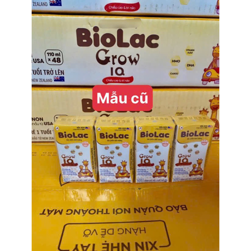 Sữa nước Biolac Grow IQ,tặng 1 đồ chơi cho bé,phát triển chiều cao ...