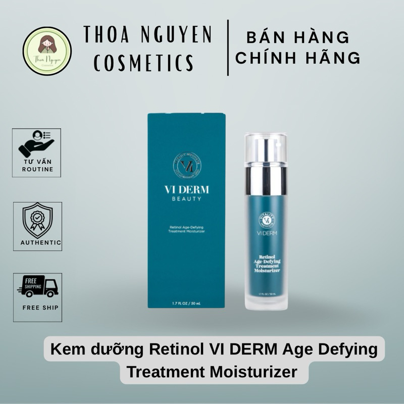 Kem dưỡng Retinol VI DERM Age Defying Treatment Moisturizer 50ml ...