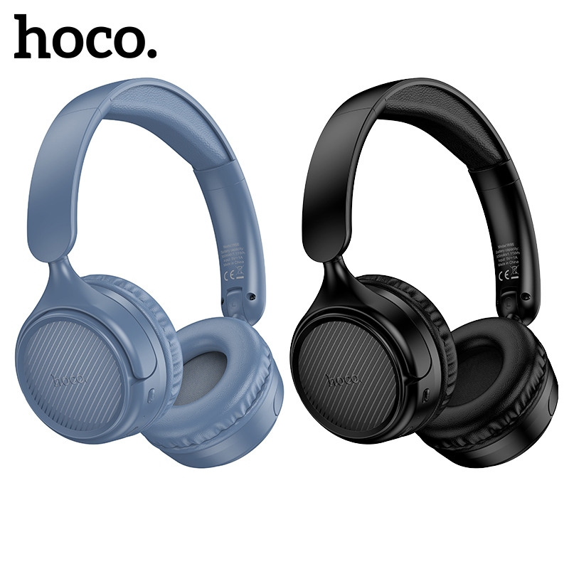 Tai nghe chụp tai Hoco W66 kết nối không dây bluetooth V5.4, thời giang ...