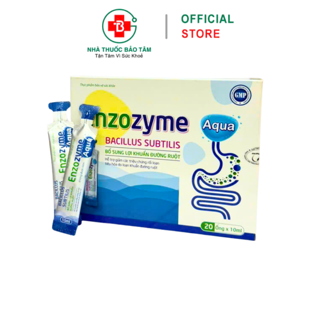 Enzozyme Aqua Bacillus Subtilis Hỗ Trợ Giảm Rối Loạn Tiêu Hóa – Hộp 20 ...