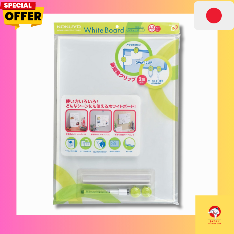 KOKUYO Versatile A3/A4 Hanging Whiteboard /direct from Japan | Shopee ...