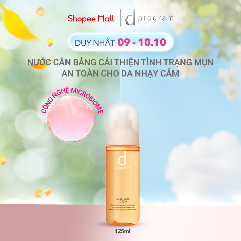 Nước cân bẳng dành cho da mụn d Program Acne Care Lotion 125ml | Shopee Việt Nam