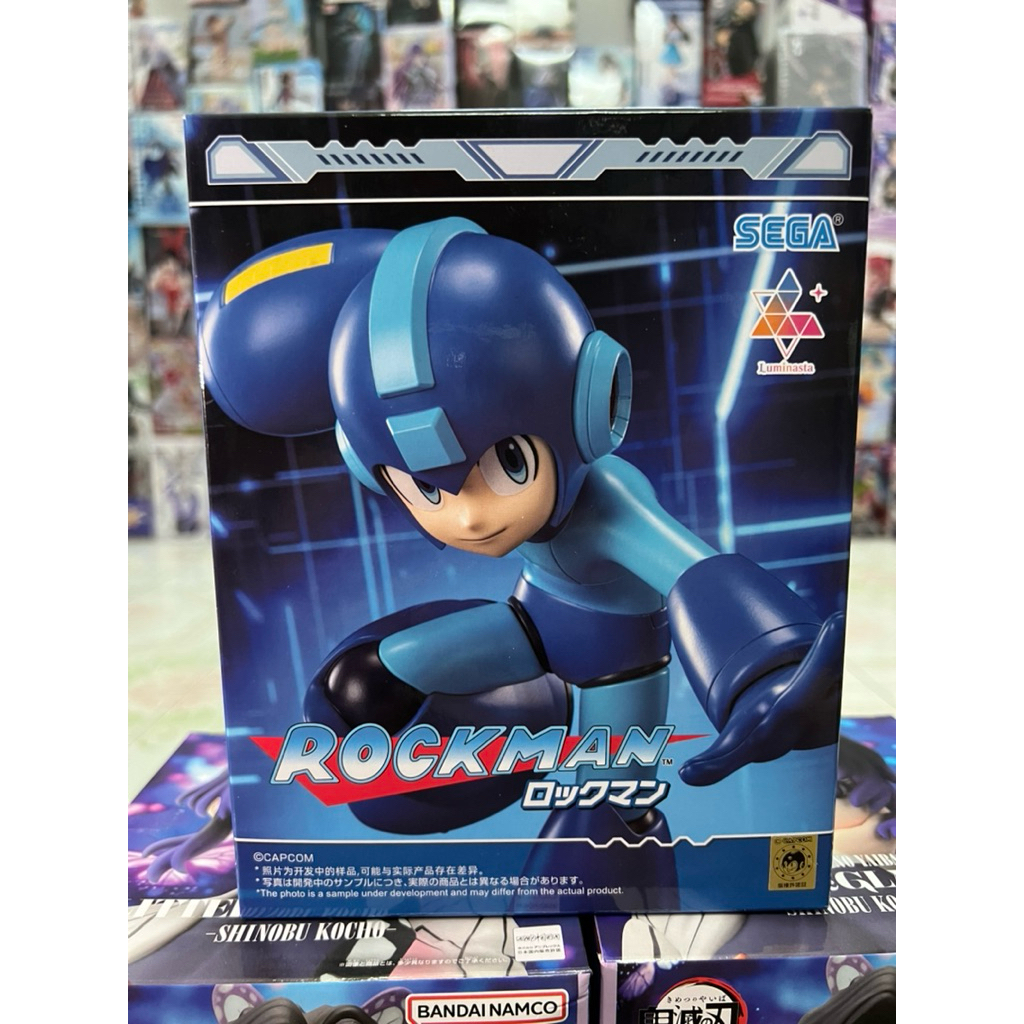 Mô hình Rock Man Luminasta Figure (Mega Man) Chính hãng Sega | Shopee ...