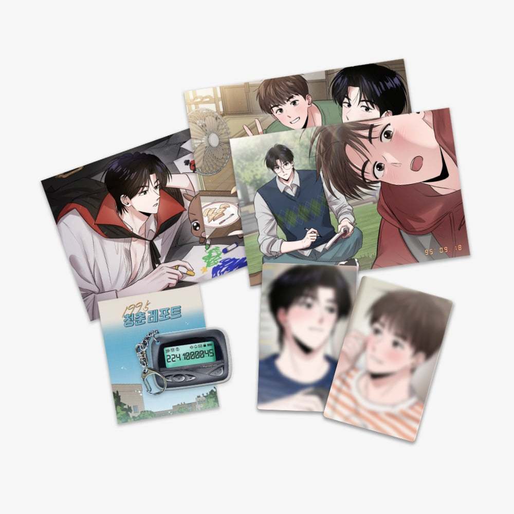 Set card/sticker 1995 manhwa chính hãng | Shopee Việt Nam