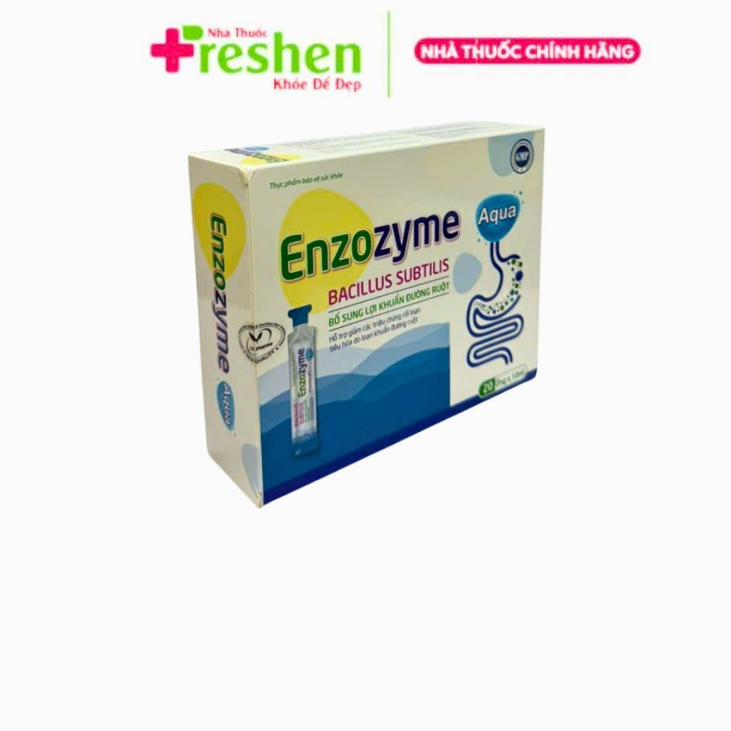Ống Uống Enzozyme Aqua Bacillus Subtilis Hỗ Trợ Giảm Rối Loạn Tiêu Hóa ...