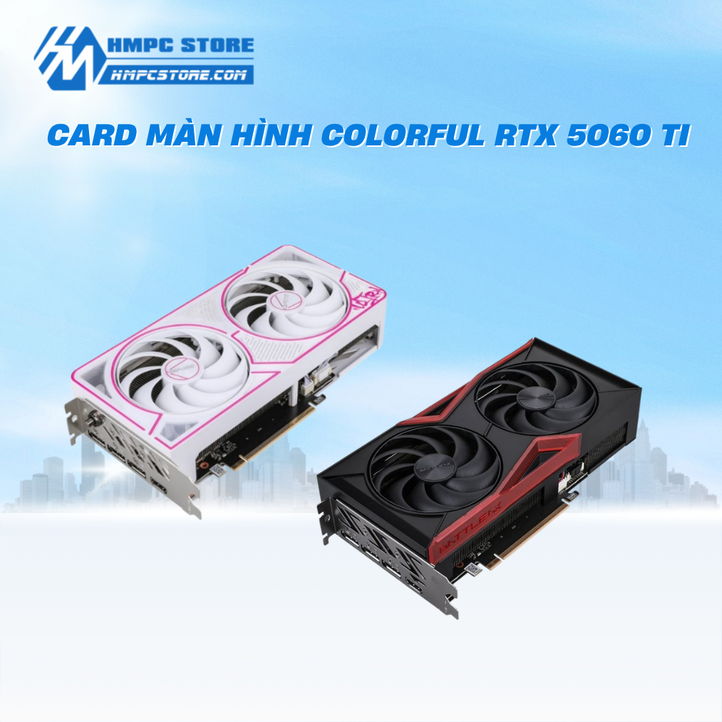 Card màn hình Colorful GeForce RTX 5060 Ti NB DUO 8GB-V | RTX 5060 Ti ...